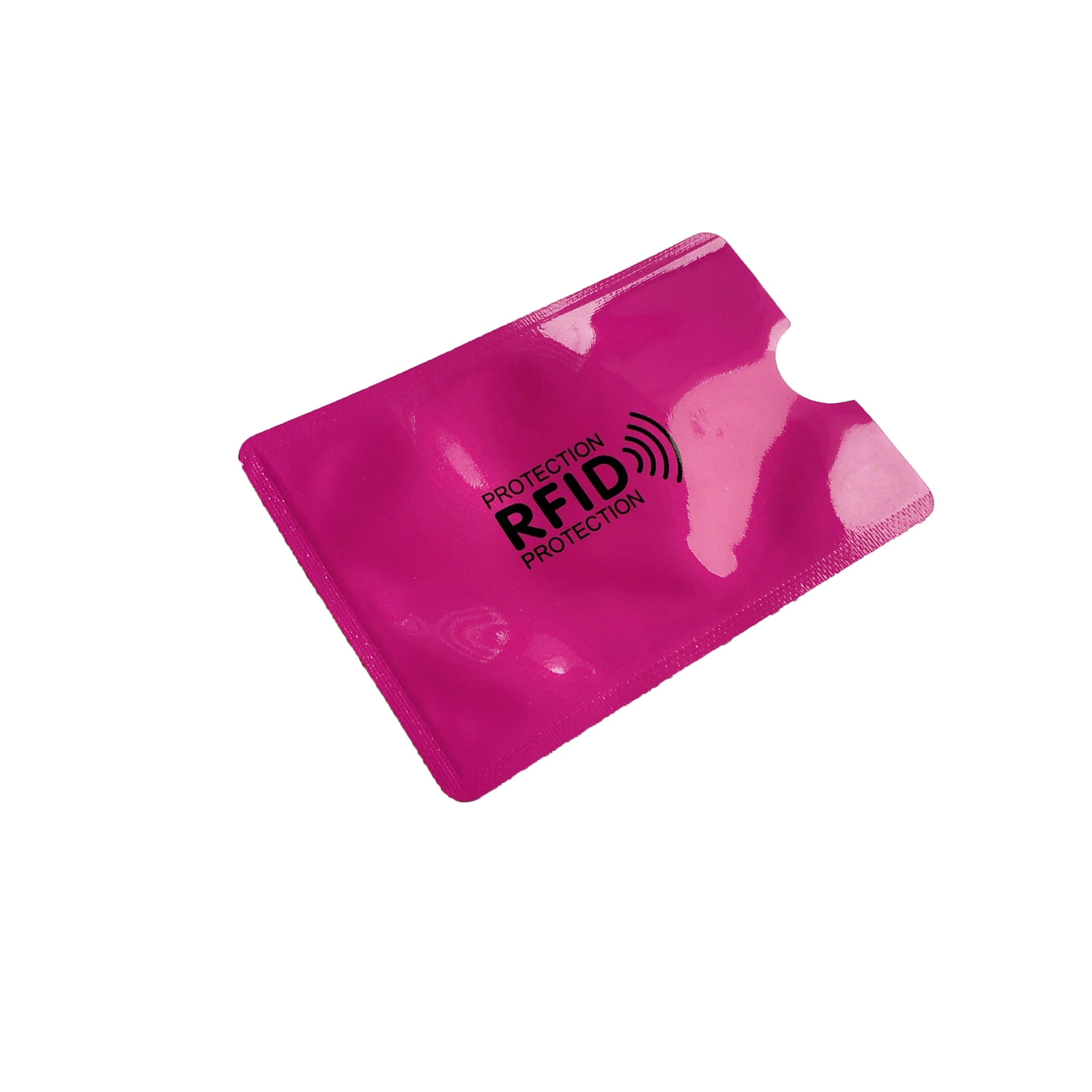 Hot Selling Anti Theft Rfid Secure Protector Blocking Id Card Sleeves ...