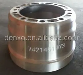 7421451973 Truck Brake Drum For Renault Kerax - Buy Renault Brake Drum ...