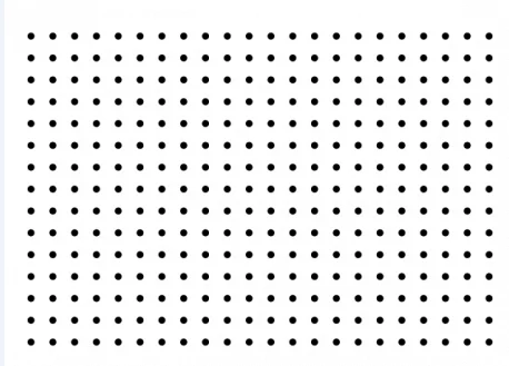 Dot Pattern Test Chart - Test Chromatic Aberration & SMIA TV Distortion