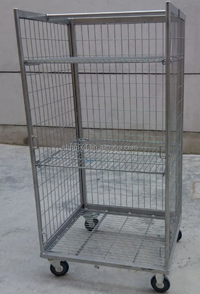 Steel Laundry Cage - Buy Laundry Cage,Plastic Laundry Cage,Laundry Roll ...