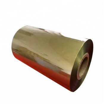 High Quality Printer Ribbon Gold Resin Foil Printed Thermal Transfer ...