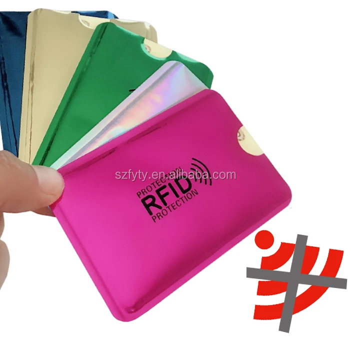 Rfid Blocking Sleeves Identity Theft Protection Perfectly Fits Wallet ...