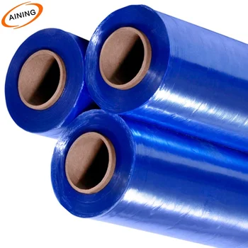 Blue Packaging Plastic Stretch Wrap Film/blue Film - Buy Blue Packaging ...
