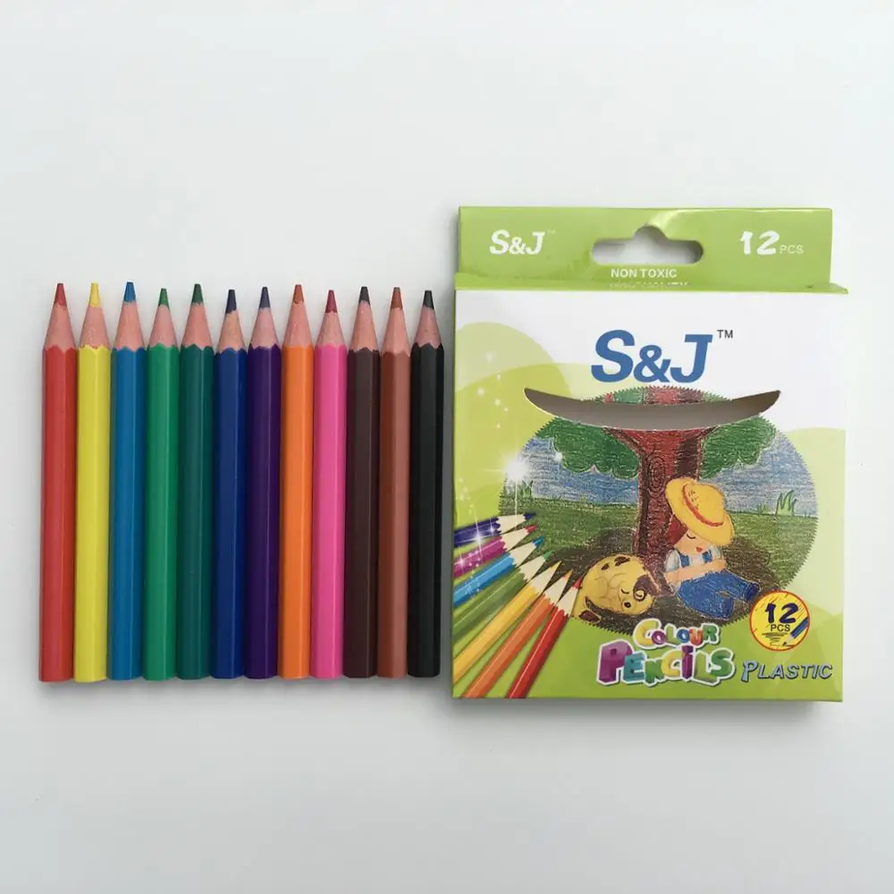 Factory Direct Sell Premium 12 Mini Color Pencil - Buy Color Pencil ...