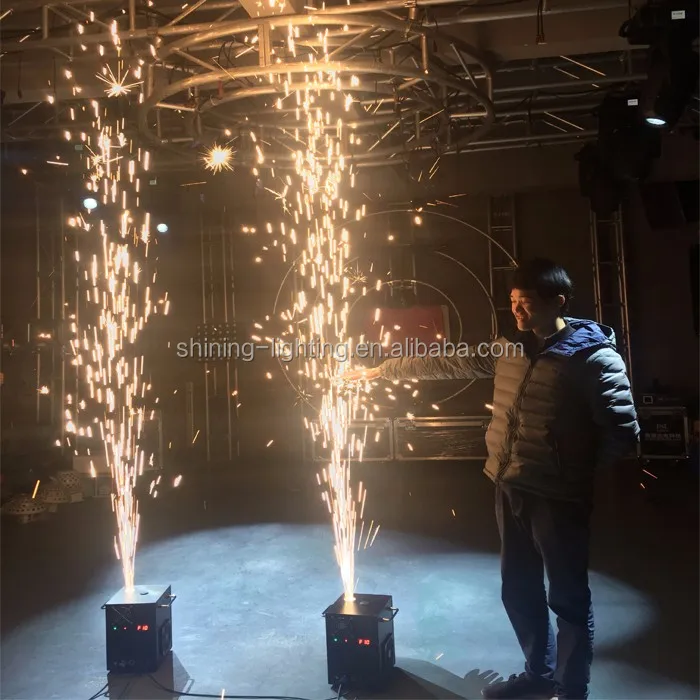 Indoor Cold Sparkler Fireworks Machine Dmx Cold Spark Machine Smokeless ...