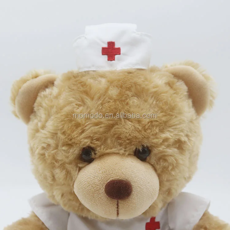 Custom Plush Doctor Uniform Teddy Bear - Promotional Gift
