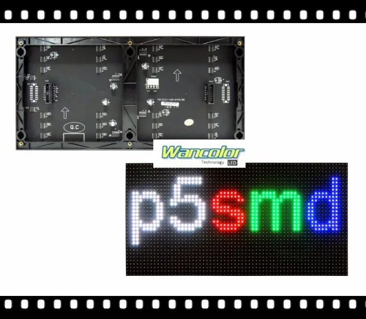 Magnet Attached Led Display Module P5 Front Maintenance Led Screen ...