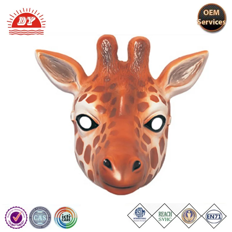 Child And Kids Plastic Animal Mask With Customer Design - Buy Kids ...