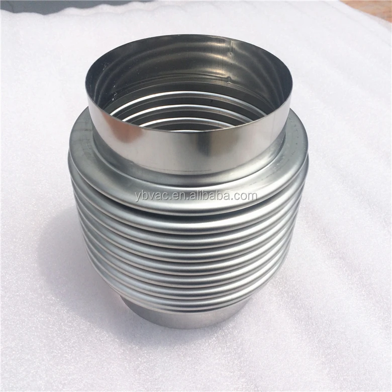 Single-axial Ss Bellows Thin Wall 4 Inches 0.3mm With Pipe End - Buy ...