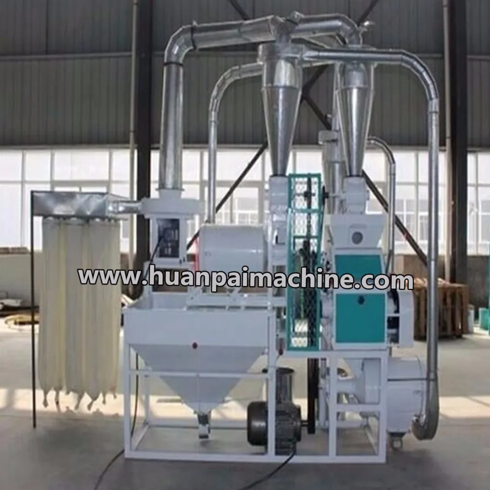 Small Flour Machinery Wheat And Maize Flour Making Milling Machine ...