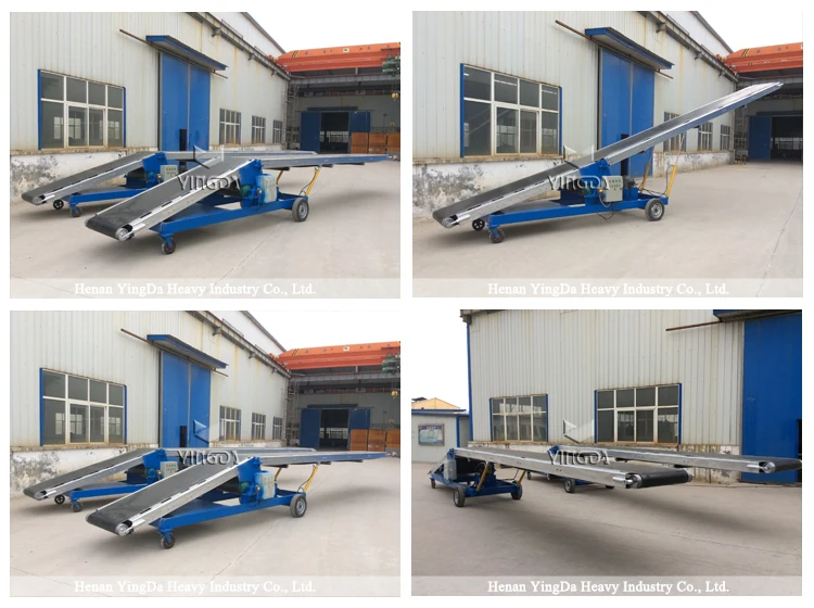 Mobile Belt Conveyor Loader for Gravel Conveying - Yingda Heavy Industry
