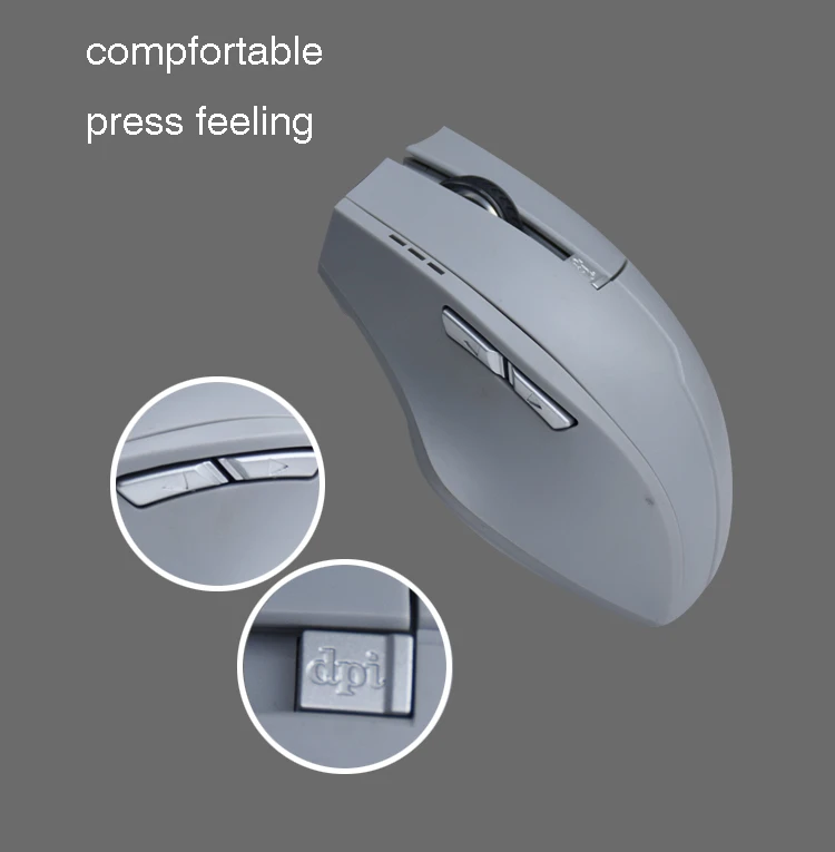 2018 FUNSTY 2.4G Optical Wireless 6D Gaming 1 Dollar Mouse