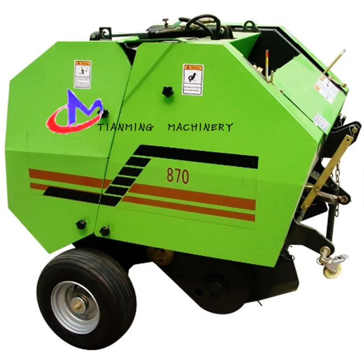 Efficient Small Round Baling Baler for 20-50HP Tractors