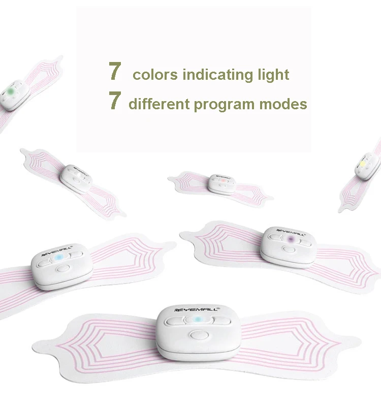 Yemall Mini Electronic Muscle Stimulator Electric Deep Muscle ...