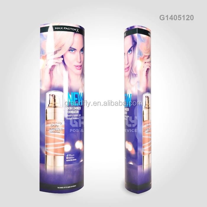 Totem Standee Design Cardboard Display For Makeup Products - Buy ...