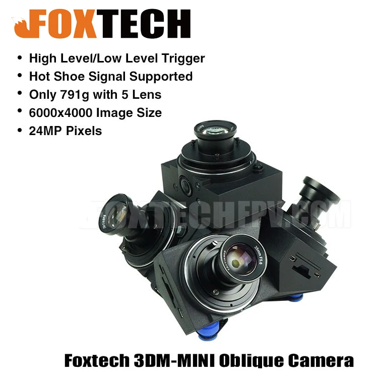 3DM-MINI Aerial Midas Unity Oblique 3D Orthomosaic Mapping Camera for ...