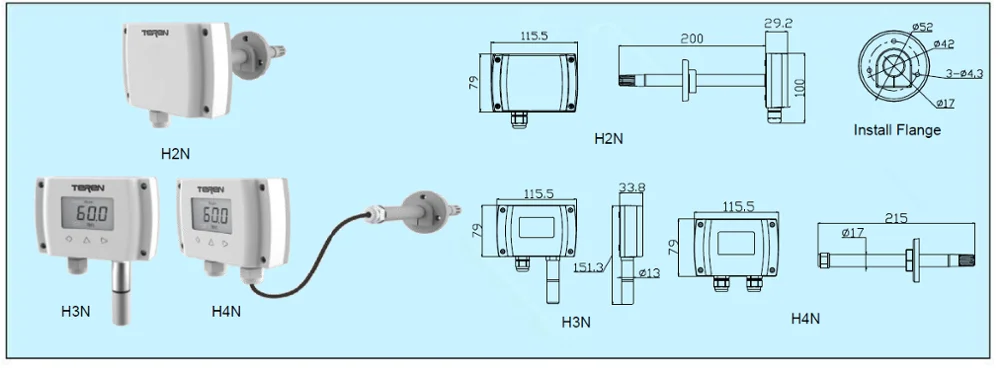 Teren Temperature Humidity Transmitter - Precision & Reliability