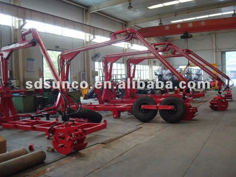 Self Loading Log Loader Trailer Log Grapple Trailer Machine| Alibaba.com