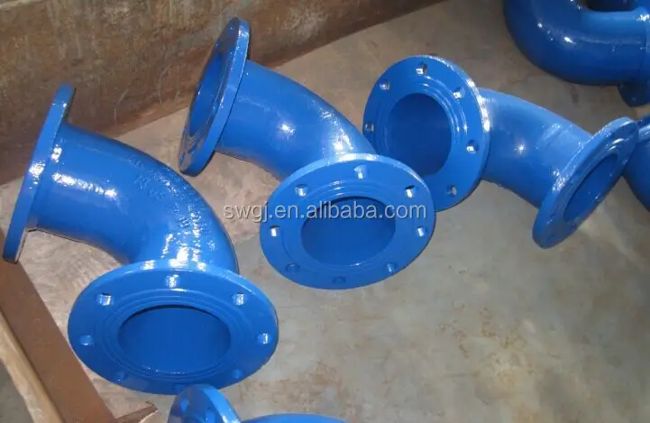 Dci Double Flanged Elbow 900,Pn 10 & Epoxy Coated - Buy Pipe Fitting ...