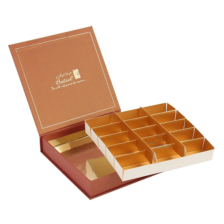 Divided Cardboard Book Shape Packaging Boxes Chocolates - Buy Packaging ...