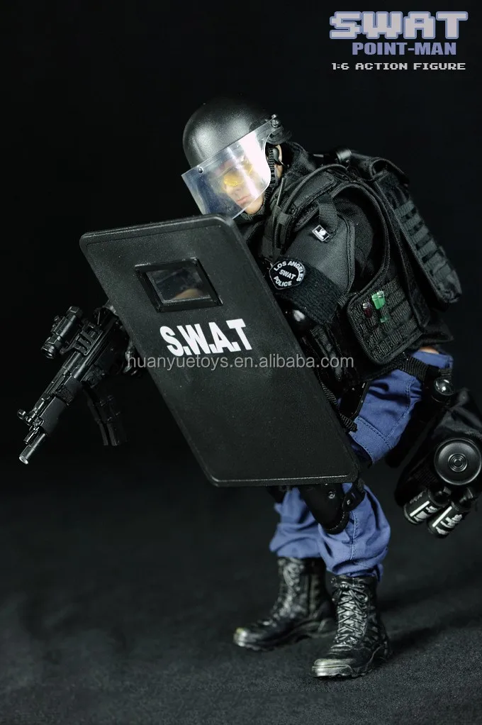 1/6 SWAT Action Figure - Police Forces Man Doll Toy