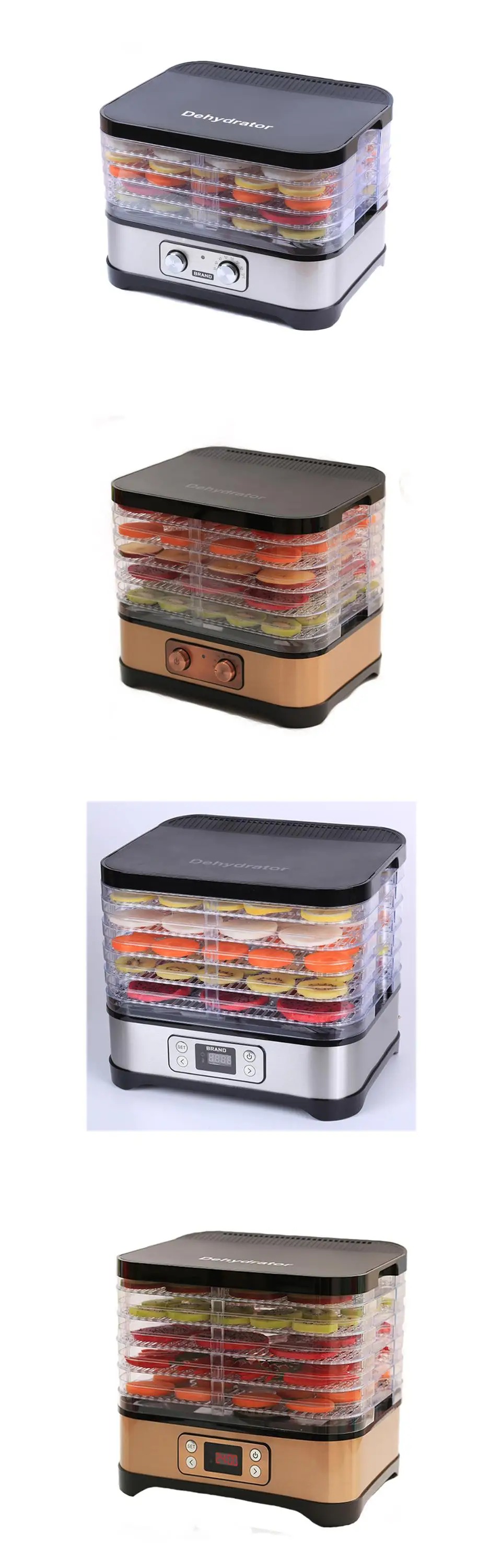 SUNSIR直销厂家400瓦水果烘干机不锈钢电动迷你家用食品脱水机，带CE CB GS| Alibaba.com