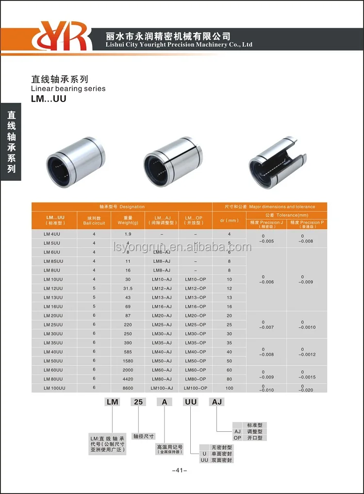 30mm Linear Drive Shaft Center Bearing Lm30uu - Buy Drive Shaft Center ...