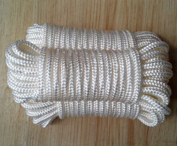 8mm White Color Nylon Braided Rope - Buy 8mm White Color Nylon Braided ...