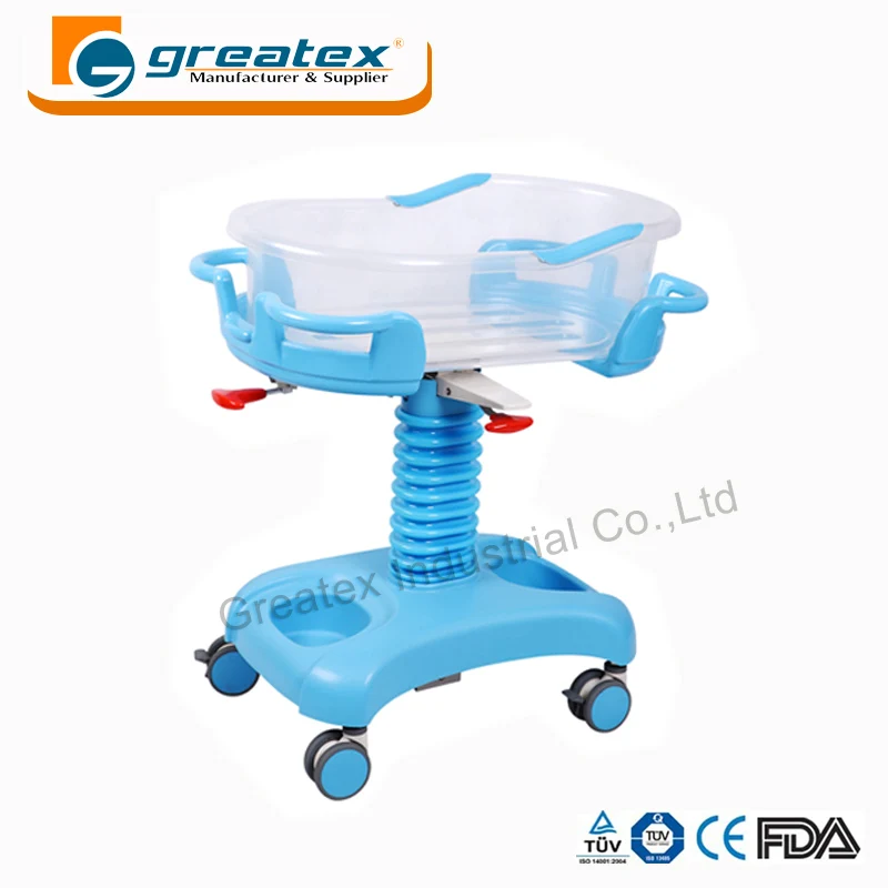 Hospital Baby Cart Carrier Bed Bassinet Baby Carrier Bed With Wheels ...