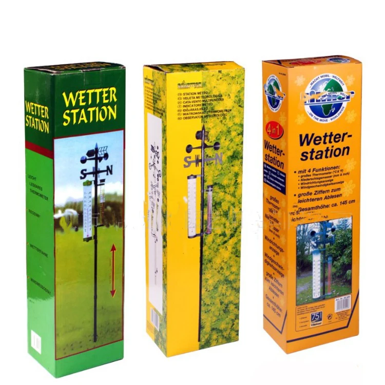 Cheap Pp+ps+iron Material Weather Vane Wetter Station Wind Vane With ...