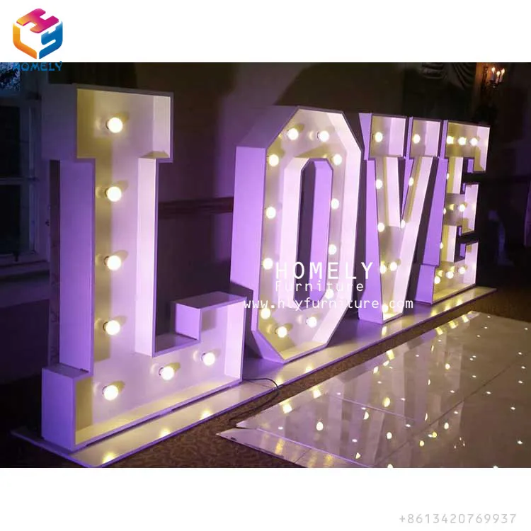 Led Letter Table 3d Led Letter Light Led Channel Letter Signs For ...