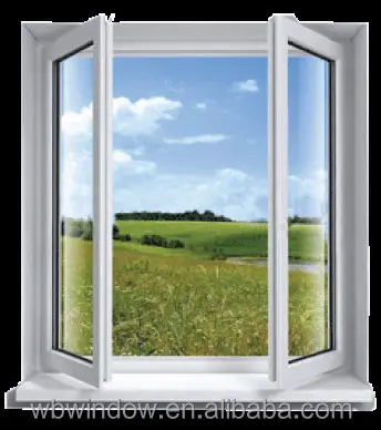 Stylish Open Inward Pvc Casement Window For House/apartment,Pvc Opening ...