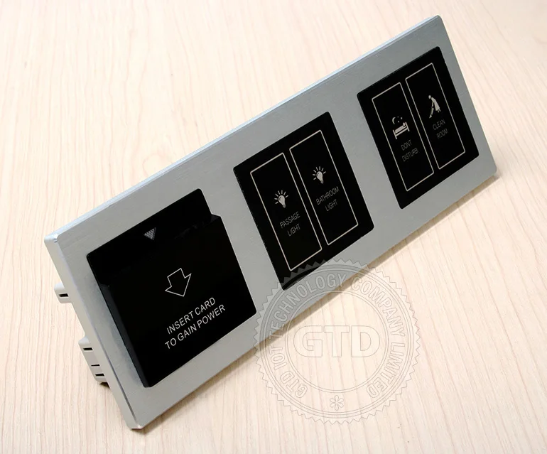 Connected Panels Touch Switch Of Energy Saving Card Switch And Wireless ...