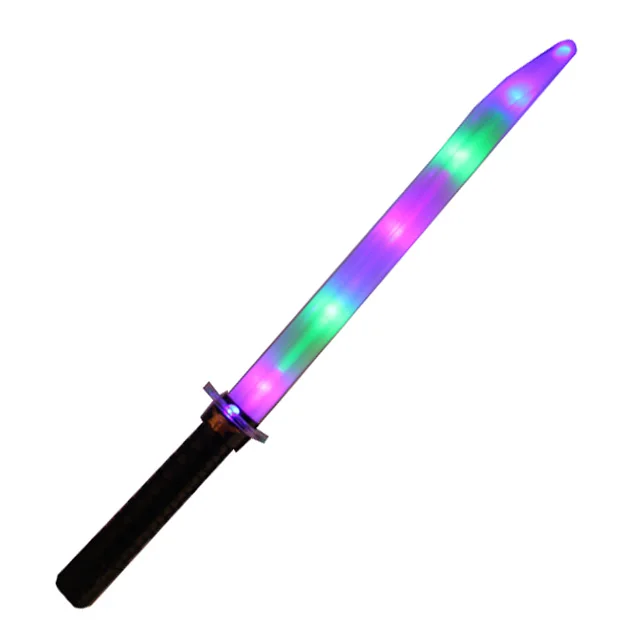 Multi Color Bright Led Light Katana Sword Japanese Samurai Toy - Buy ...