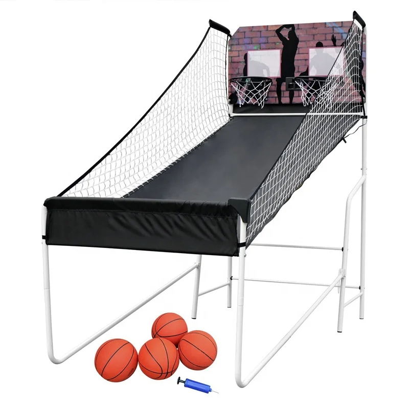 Double People Arcade Basketball Play Set - Fun & Foldable