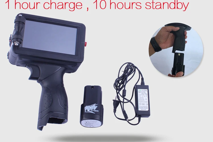 Dot Matrix Counter Date Number Marking Machine Portable Mobile Manual ...