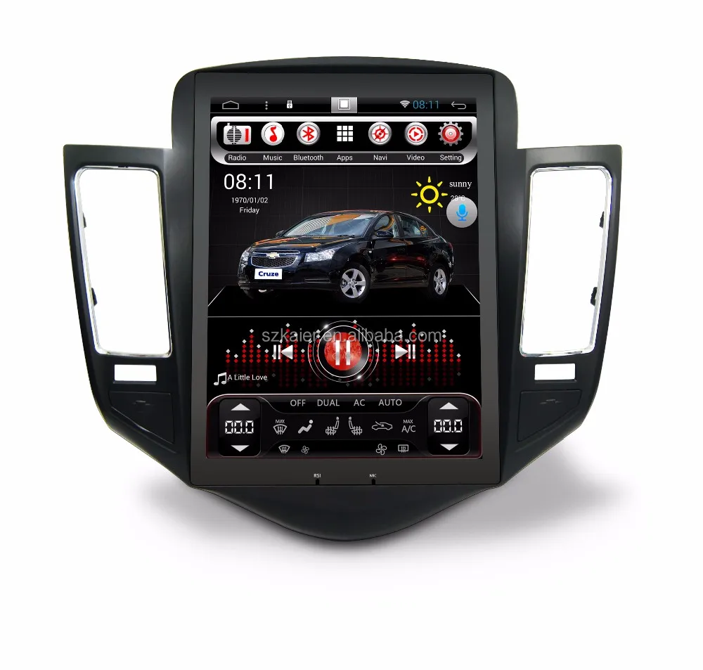 Kaier Chevrolet Cruze 2012 Car Dvd Player /vertical Screen Gps With Car ...