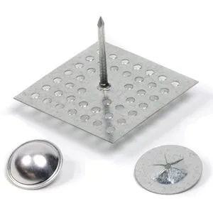 Insulation Pins with Perforated Base Plate - ISOKING