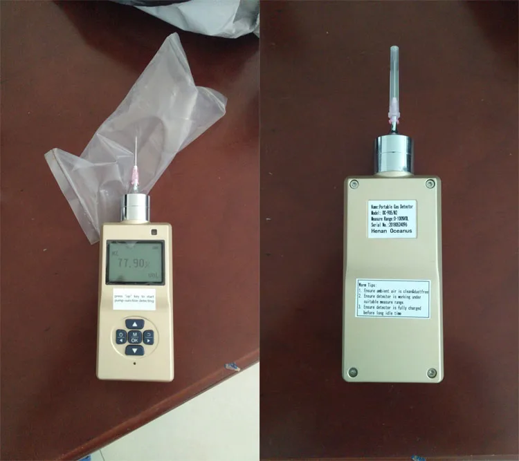 High Accuracy Portable Hydrogen Peroxide H2o2 Gas Monitor With Inner ...