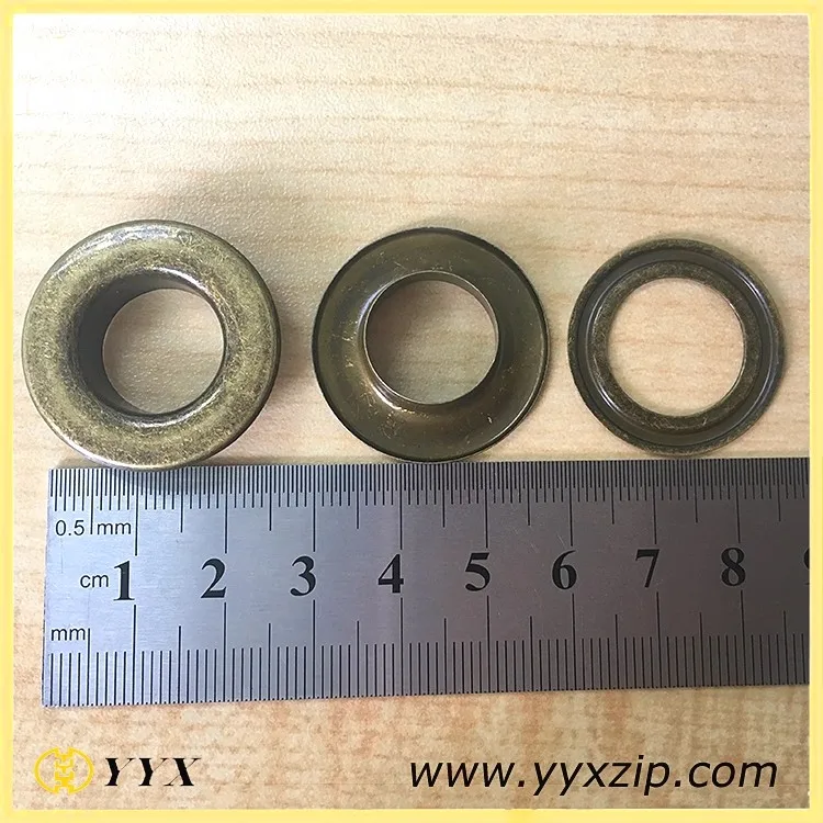 High End Matt Black Metal Eyelets Grommets,25mm Flat Eyelets Metal ...