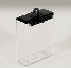 Plastic Security Lock Box with Magnetic EAS for Anti-theft