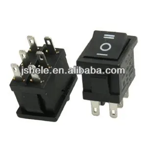 Rocker Switch 6-pin 250v6a 125v10a 3-way Power Button - Buy Power ...