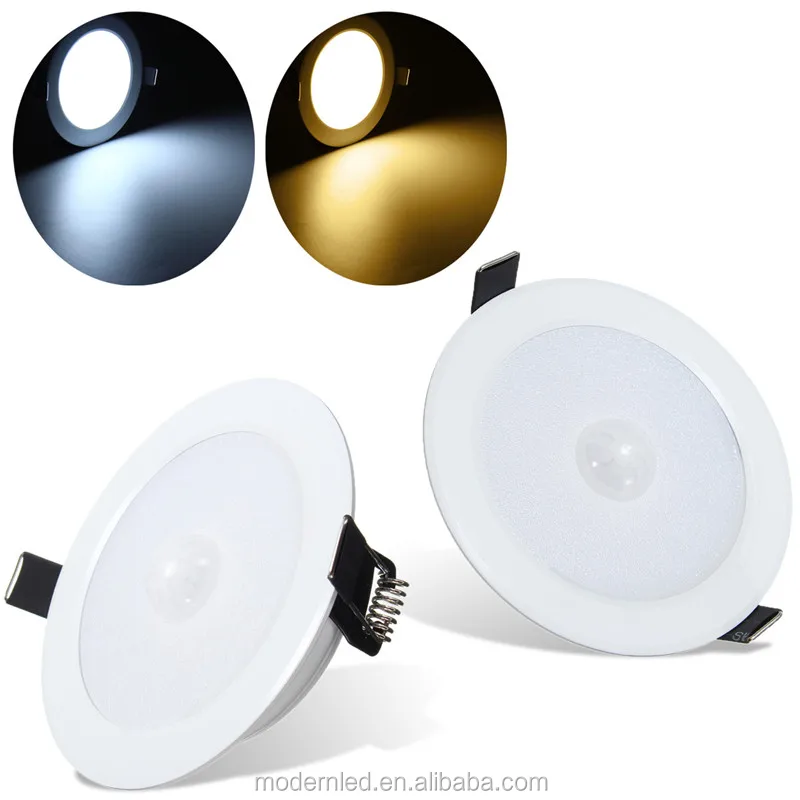 2.5 Inch 7w Ceiling Motion Sensor Light Indoor Smart Spot Light And ...