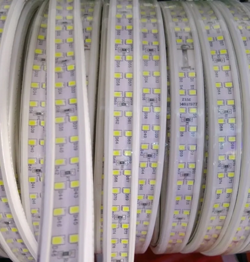 100m Smd2835 Led Strip 220v Light With Power Plug 180leds Ww Cw Blue ...