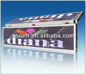 Double Sided Outdoor Led Open Sign,P10 Double Faces Led Outdoor Screen ...