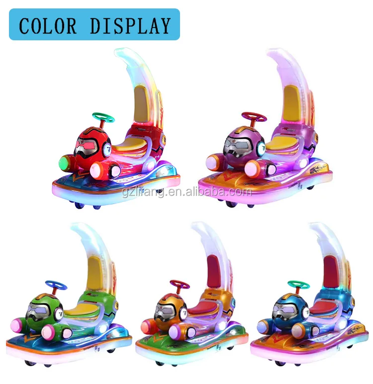 Coin Operated Kiddie Ride - Robot Car & Train Moto Ride