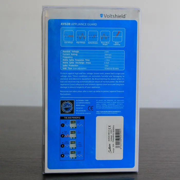 AVS 30A Automatic Voltage Switch Stabilizer Regulator by KAMPA