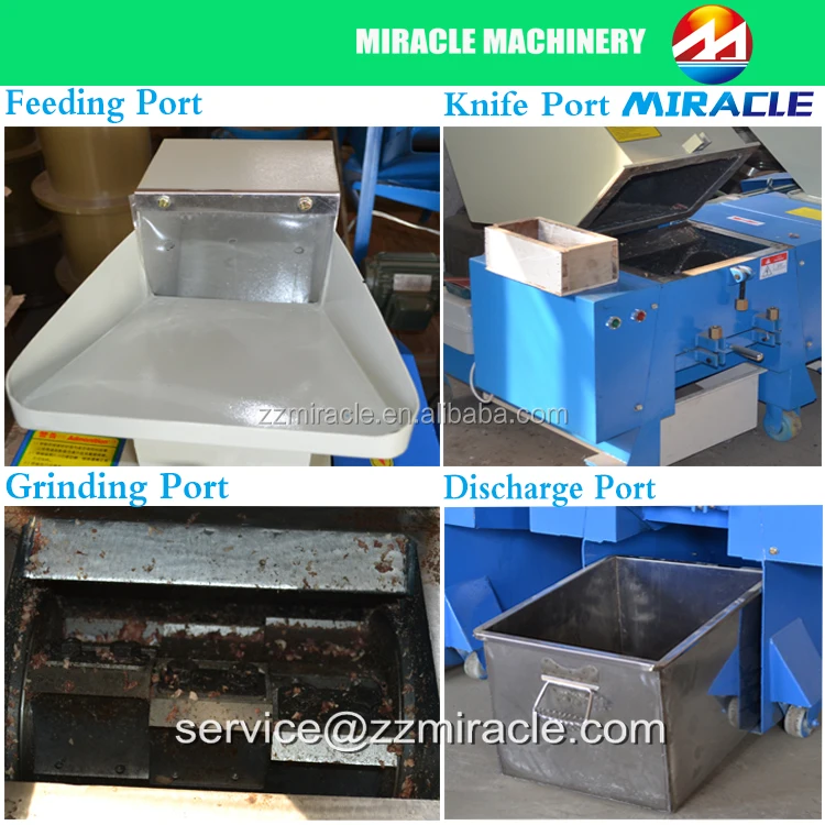 Frozen Bones With Meat Grinder Into Small Partical/bones Crushing Mill ...