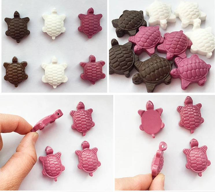 25 Round Hexagonal Germanium Stone Bright Tomaline Button Ceramic Sheet ...