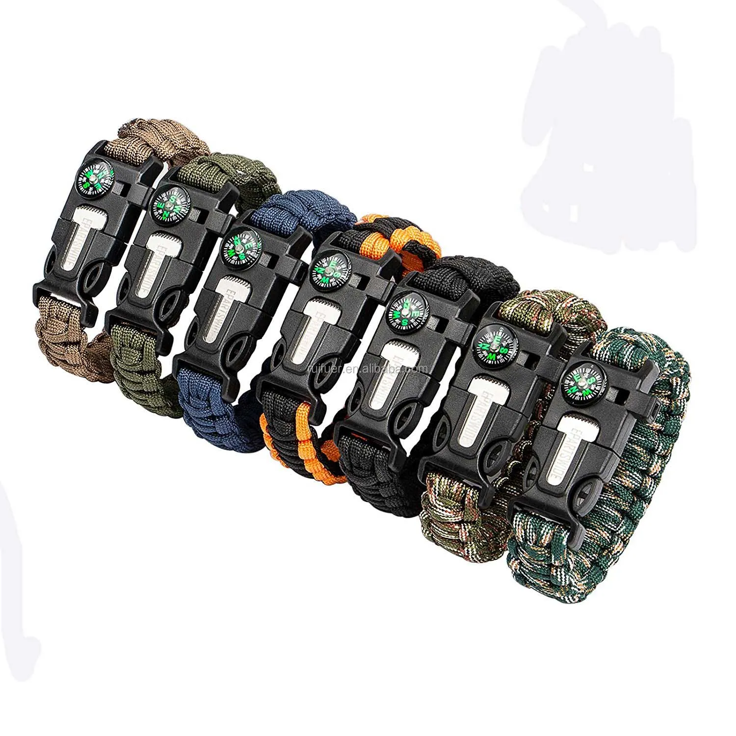 Fire Starter Bracelet - Multifunctional Outdoor Survival Tool